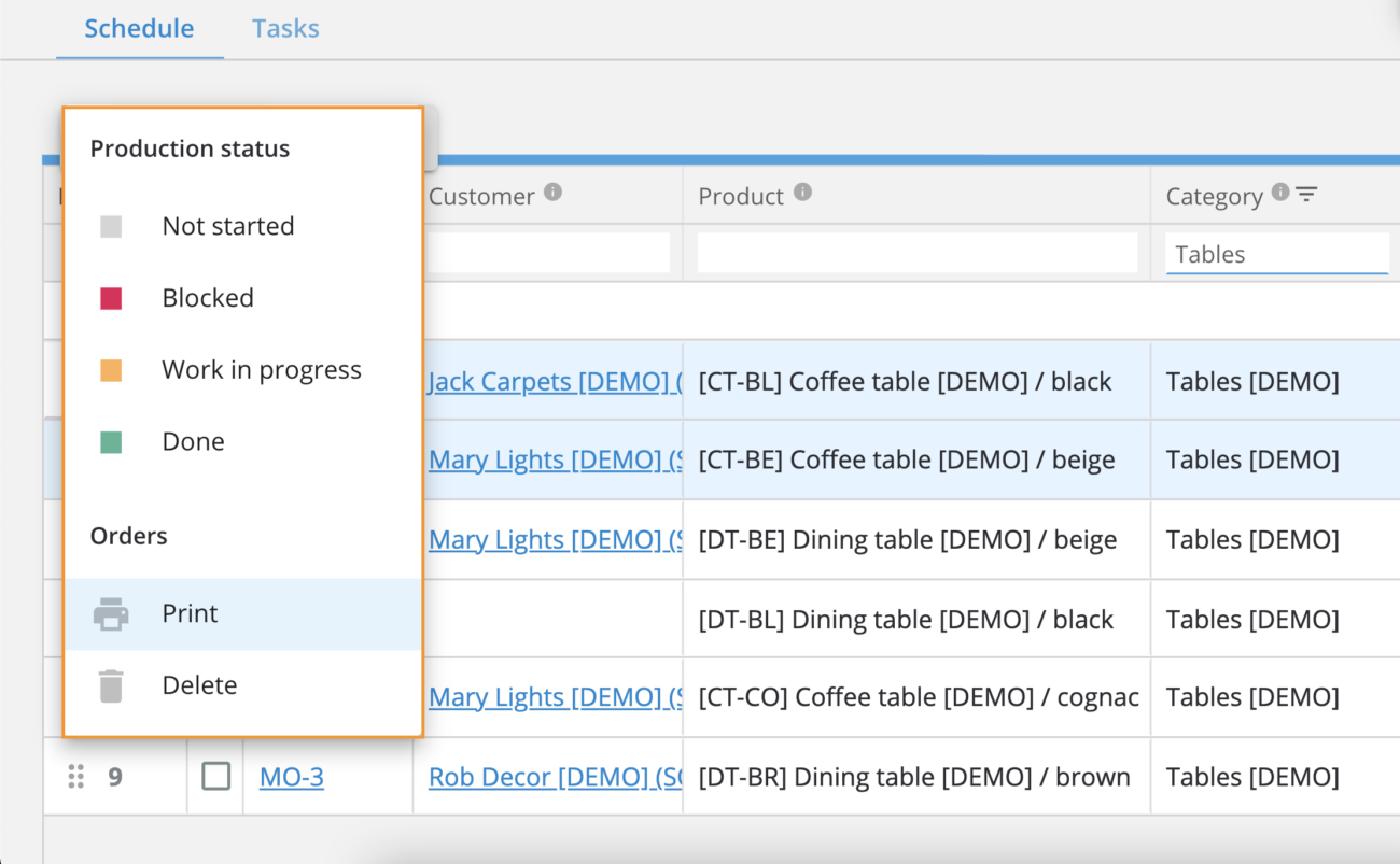 Multiple Manufacturing and Purchasing Locations — Katana