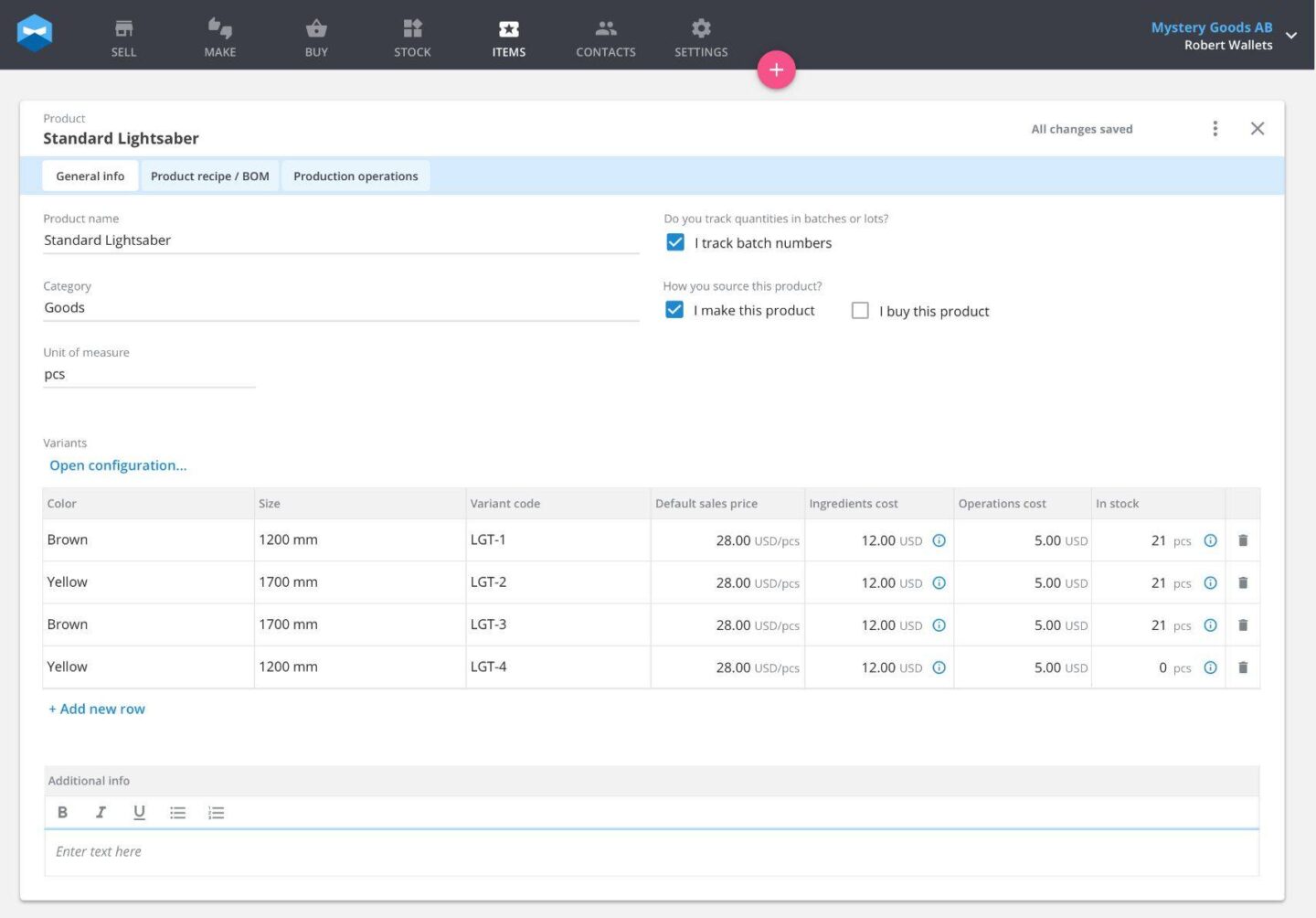 Traceability made easy with batch tracking numbers — Katana
