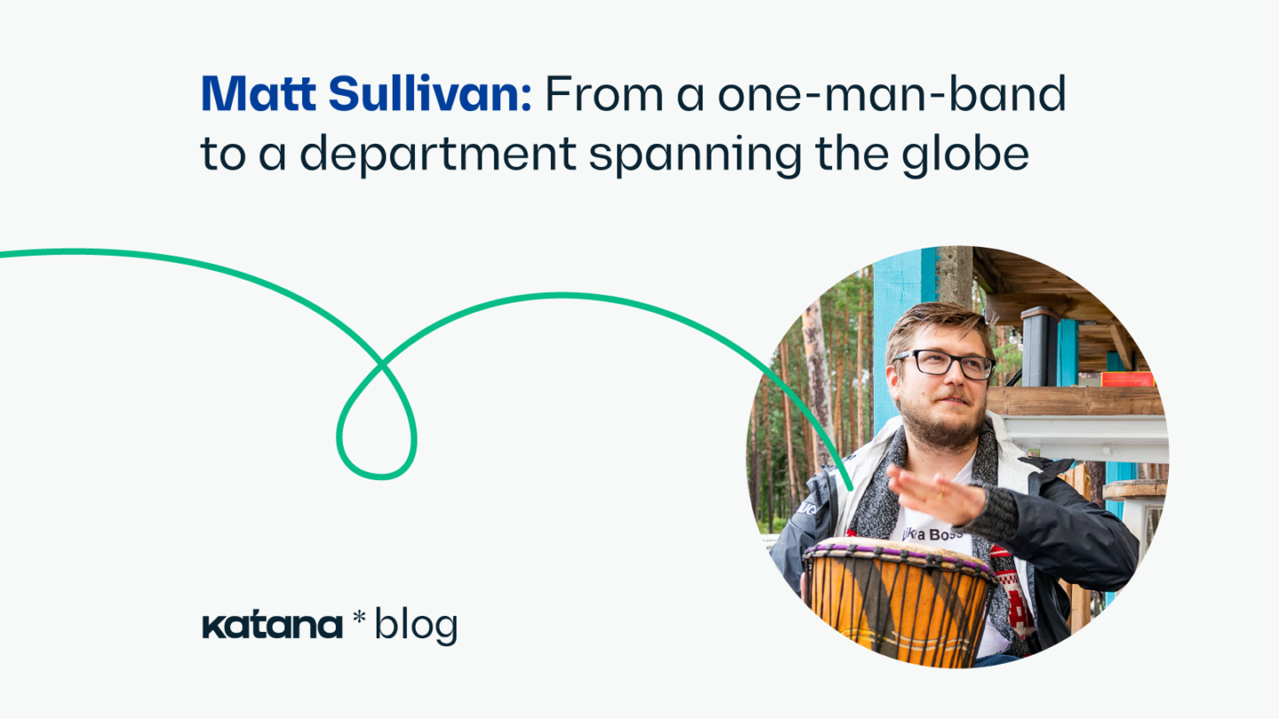 Sell me this SaaS — A chat with the head of sales, Matt Sullivan — Katana