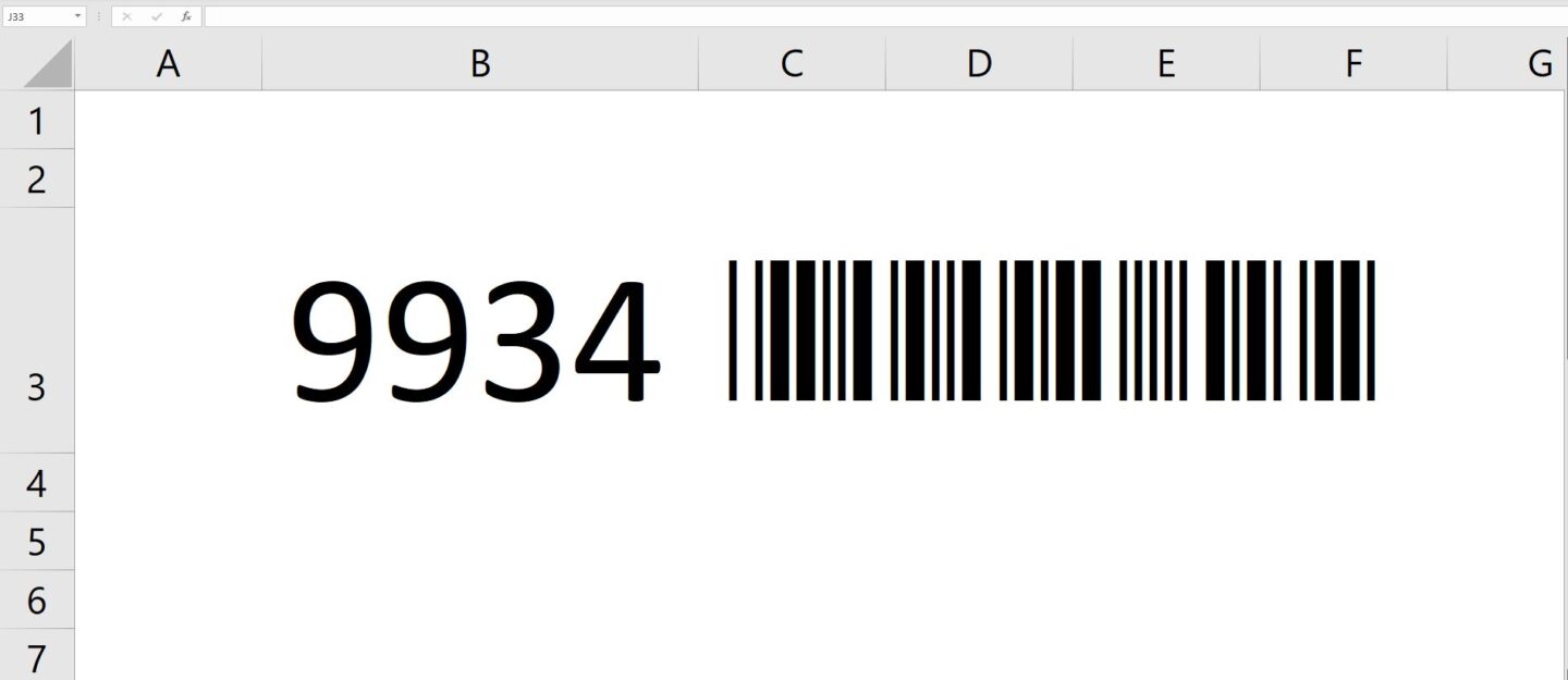 How to Make a Barcode Generator in Excel — Katana