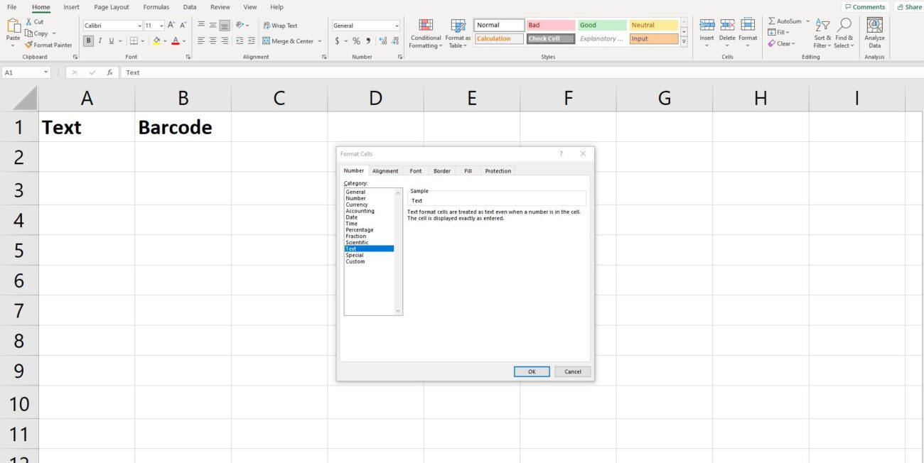 How to Make a Barcode Generator in Excel — Katana