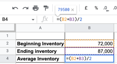 Average Inventory Formula for Manufacturing — Katana